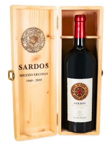 SARDOS Mezzo Secolo Car. Mer. Cab.15% Vino Tipico Sardo
